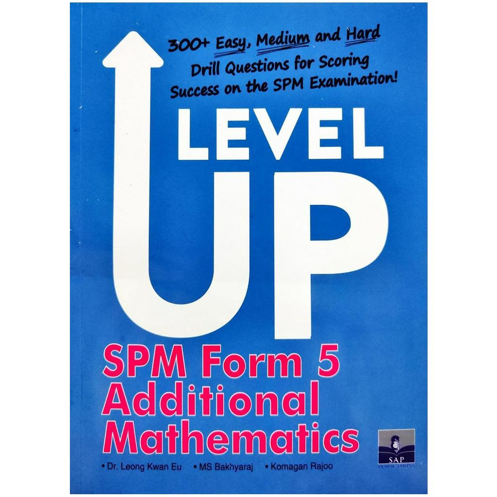 Buku Latihan : Level Up SPM Form 4 / Form 5 Edisi 2024 - Mathematics ...