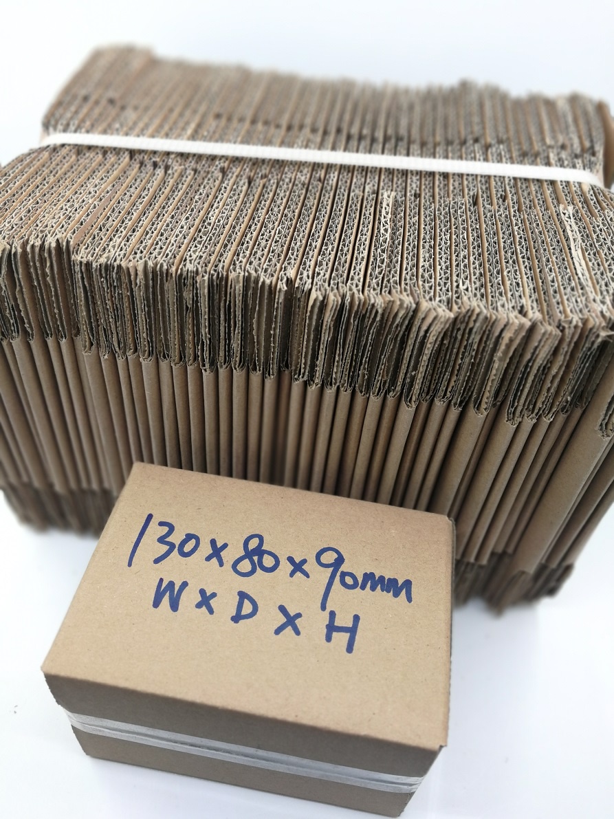 IKIA 10pcs Packaging Box Kotak Murah 130x80x90mm Paper Parcel Box Kotak ...