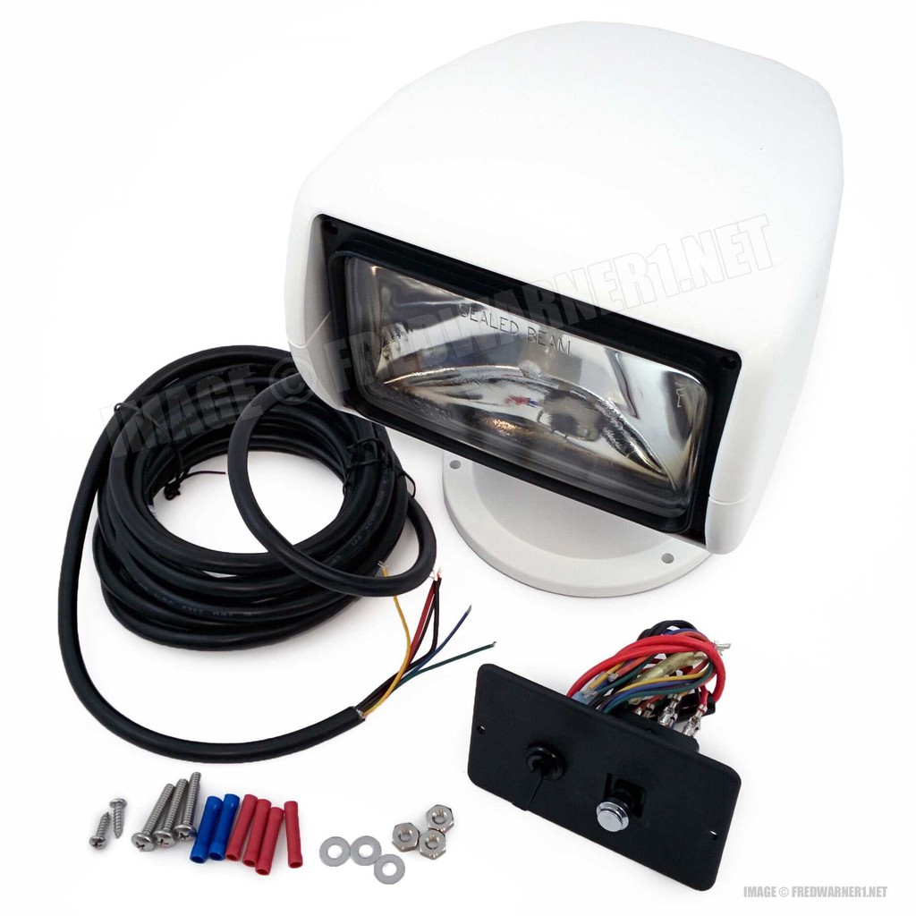 Jabsco Marine Boat 60020-0000 Searchlight 135SL remote control 12 volt ...