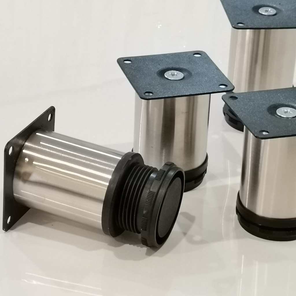 STAINLESS STEEL ADJUSTABLE LEG FOR SOFA /TABLE/ DESK | Shopee Malaysia