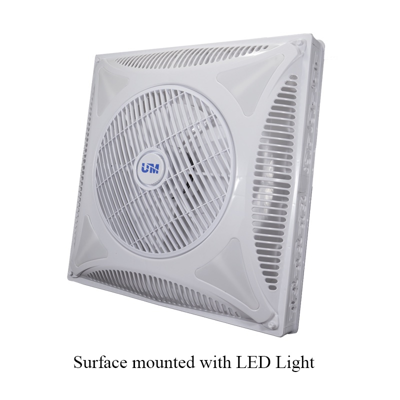 LED light Kipas siling Ceiling fan Recessed Mounte Surface Mounted 360 ...