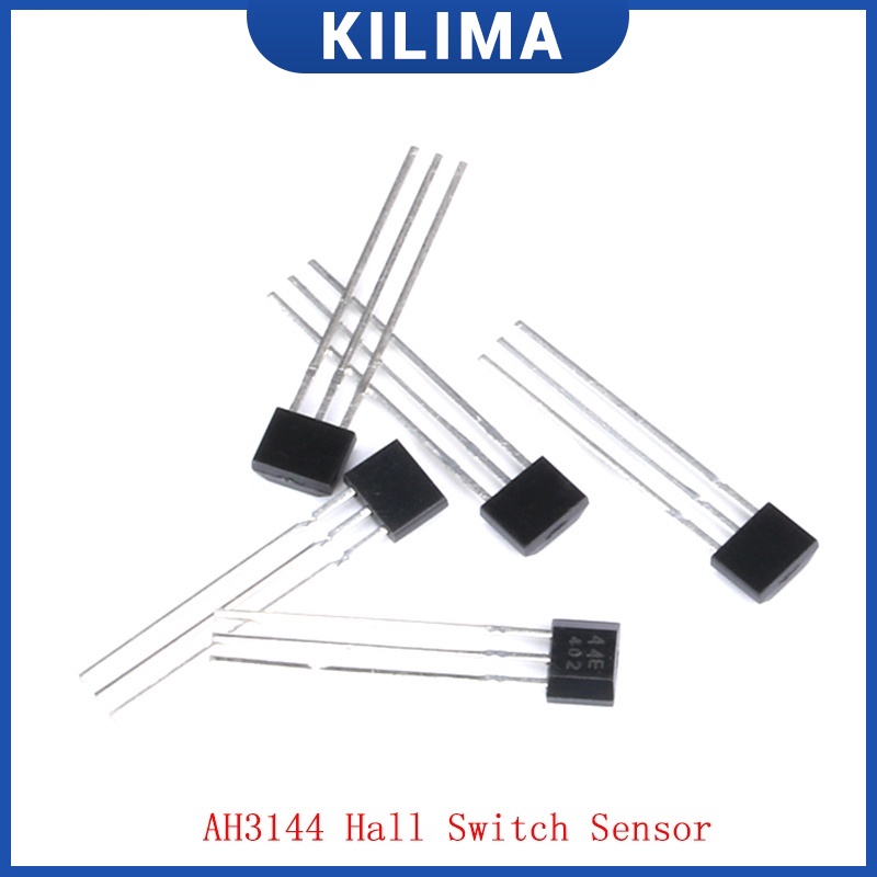 A3144 OH3144 44E Hall Effect Sensor Switch Hall Sensor Brushless Electric Motor A3144EUA TO-92UA ...