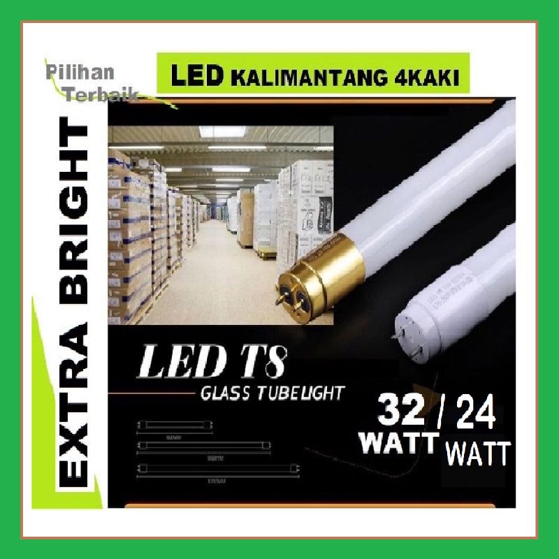 30 PCS PER BOX T8 LED TUBE 32W 4FEET (READY STOCK) | Shopee Malaysia