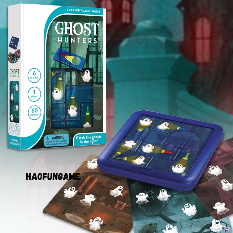 Smart Games Ghost Catcher Ghost Hunter Children IQ Puzzle Toys for 4 ...