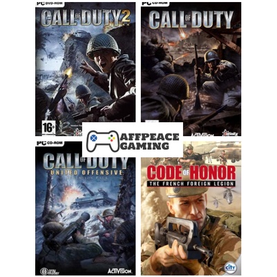 (PC GAME) 4 IN 1 CALL OF DUTY CLASSIC - DVD,PENDRIVE | Shopee Malaysia