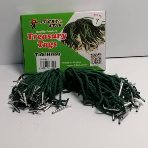 Lucky Star & Aplus Treasury Tag/Tali Hijau (T4,T5,T6,T7,T8,T9,T10,T11 ...