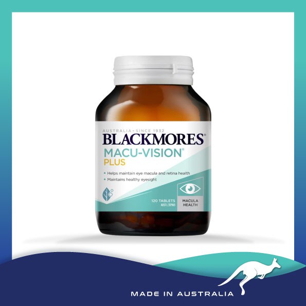 Blackmores Macu Vision Plus 120 Tablets | Shopee Malaysia