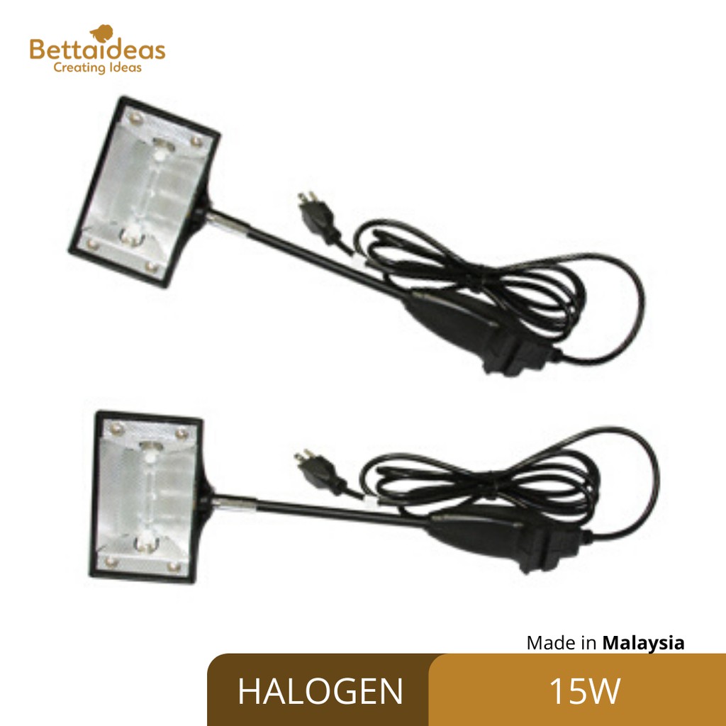 BETTAIDEAS Exhibition Booth Long Arm Spotlight LED Halogen | Shopee ...