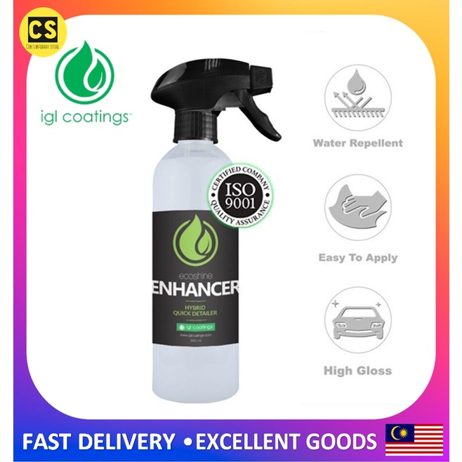 🔥 IGL Coatings 🔥 Ecoshine Enhancer - Car Coating Water Repellent ...