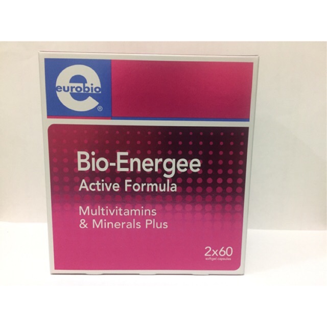 MULTIVITAMIN EUROBIO BIO-ENERGEE 2x60s (NEW FORMULA) | Shopee Malaysia