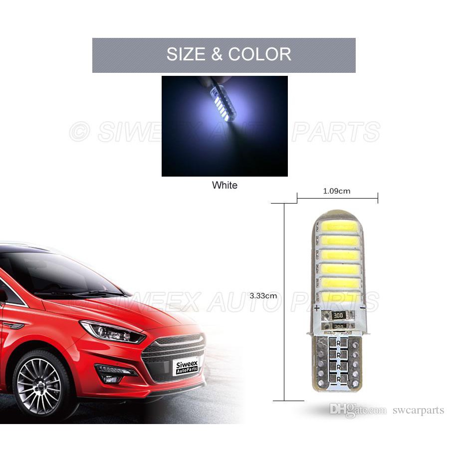 💥Ready Stock💥T10 / 158 / 4090 LED 12SMD SILICONE W5W Super Bright Auto ...