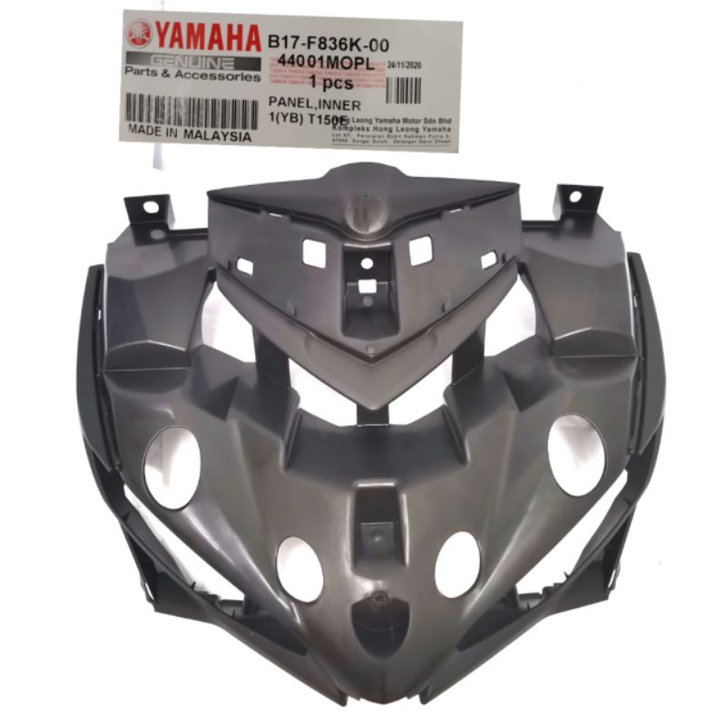 YAMAHA Y15ZR/Y15/YSUKU/EXCITER/SNIPER V1 INNER SET INNER COVER COVER HITAM SET INNER FULL SET ...