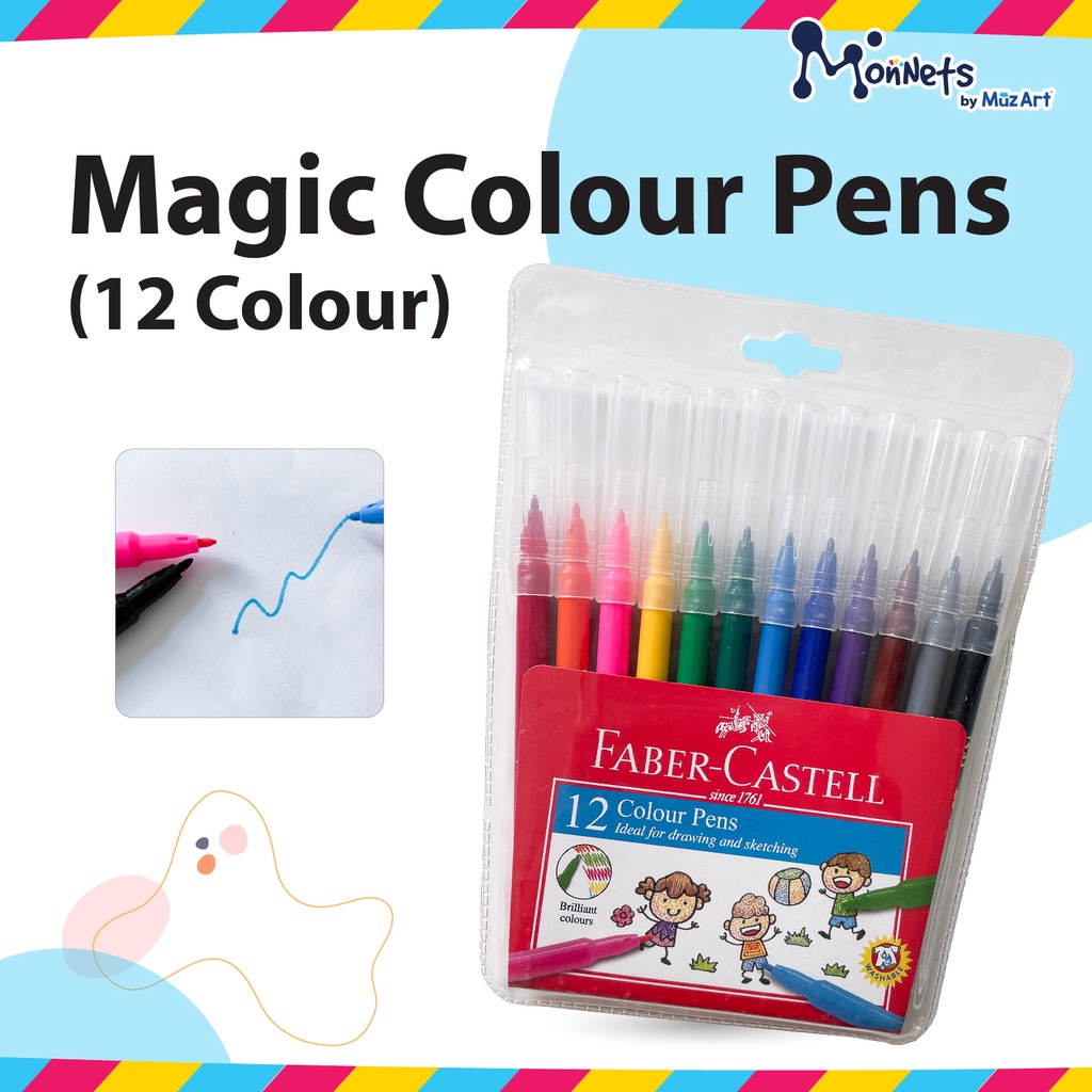 Magic Colour Pen (12 colours) 🔥READY STOCK & FAST SHIPPING🔥 | Shopee ...