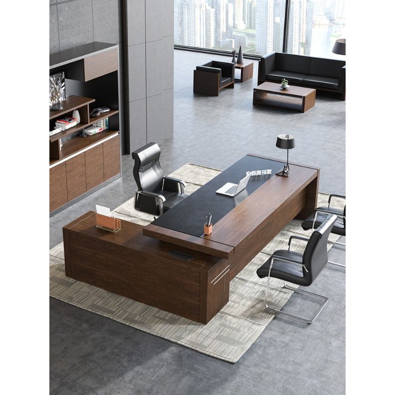 Boss desk simple modern desk president desk supervisor desk manager ...