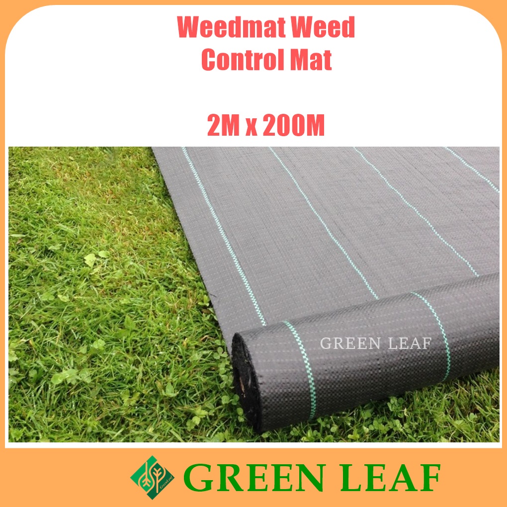 Weedmat Weed Control Mat 2M x 200M Landscape Weed Control Mat Woven ...