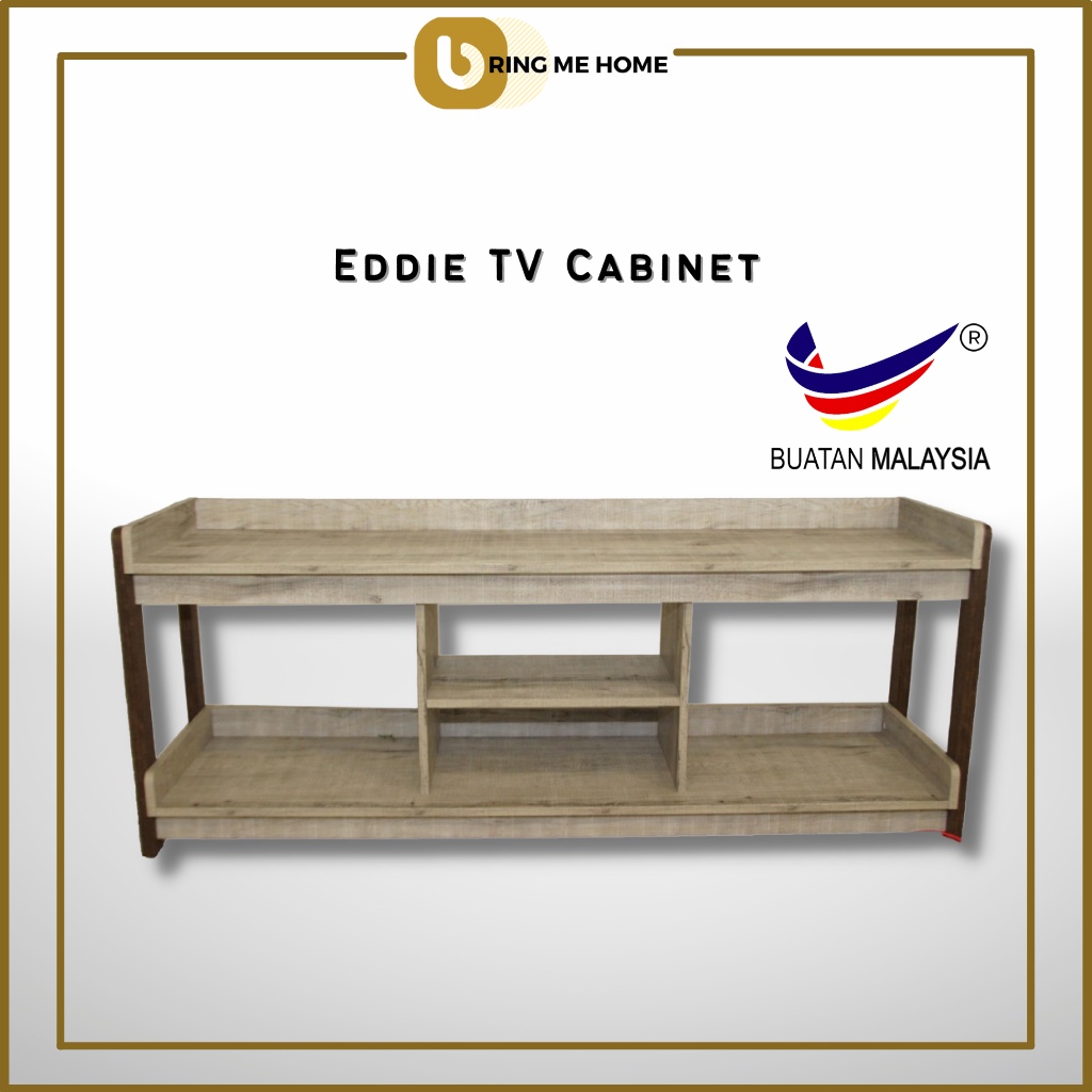 BMH EDDIE Vintage Style 5FT TV Cabinet 5FT TV Rack TV Console Cabinet ...