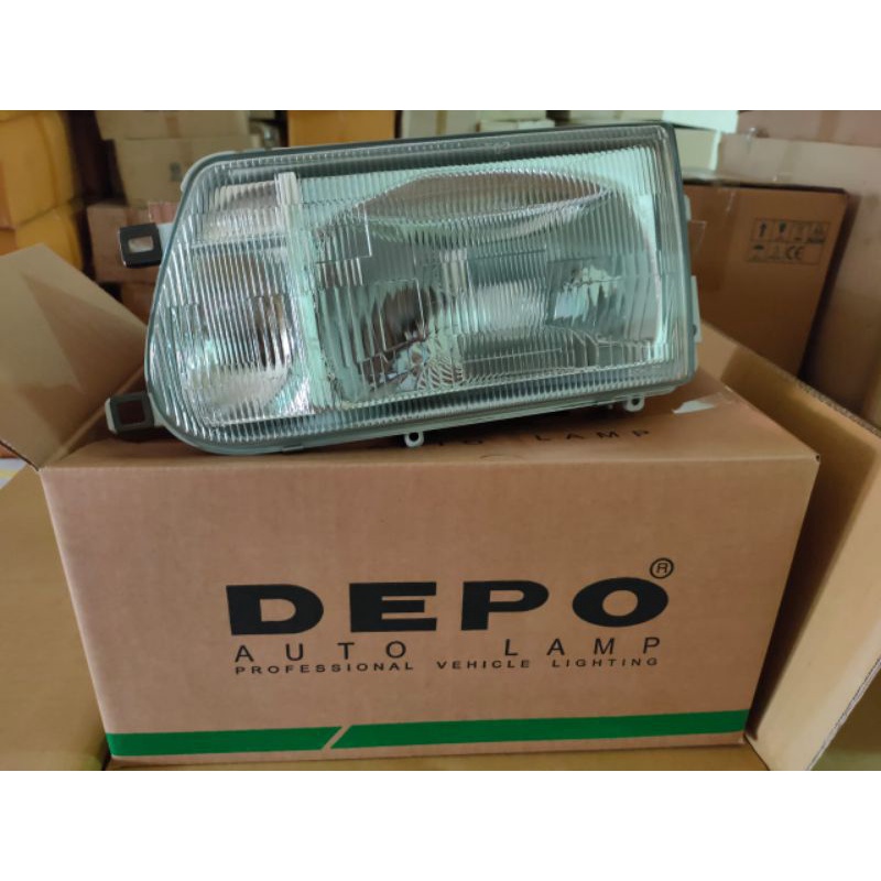 Taiwan Depo Toyota Dyna BU212,BU102,LY212 Head Lamp Lamp Depan Besar ...