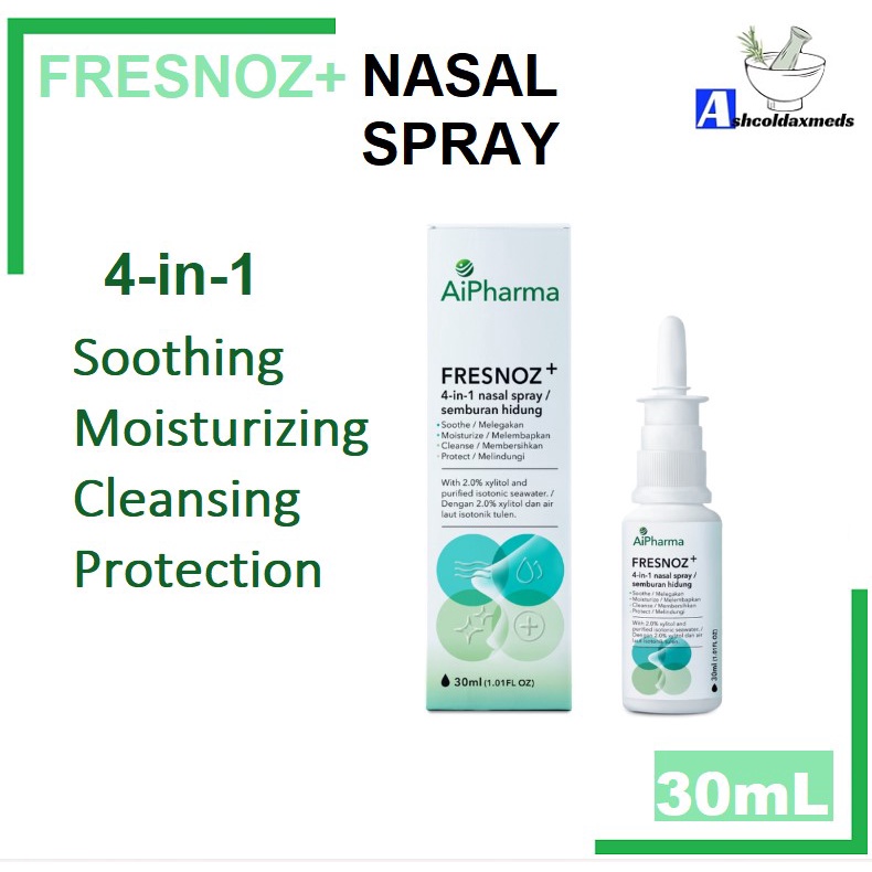 EXP05/27 AiPharma Fresnoz+ 4-In-1 Nasal Spray 30ML(Sesuai untuk bayi ...