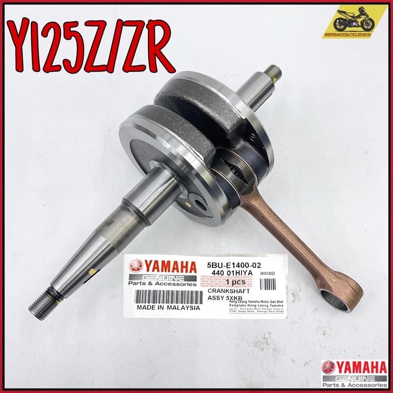[ 100% ORI ] Y125 Y125Z Y125ZR CRANKSHAFT CRANK SHAFT 5BU-E1400-02 100% ORIGINAL YAMAHA | Shopee ...