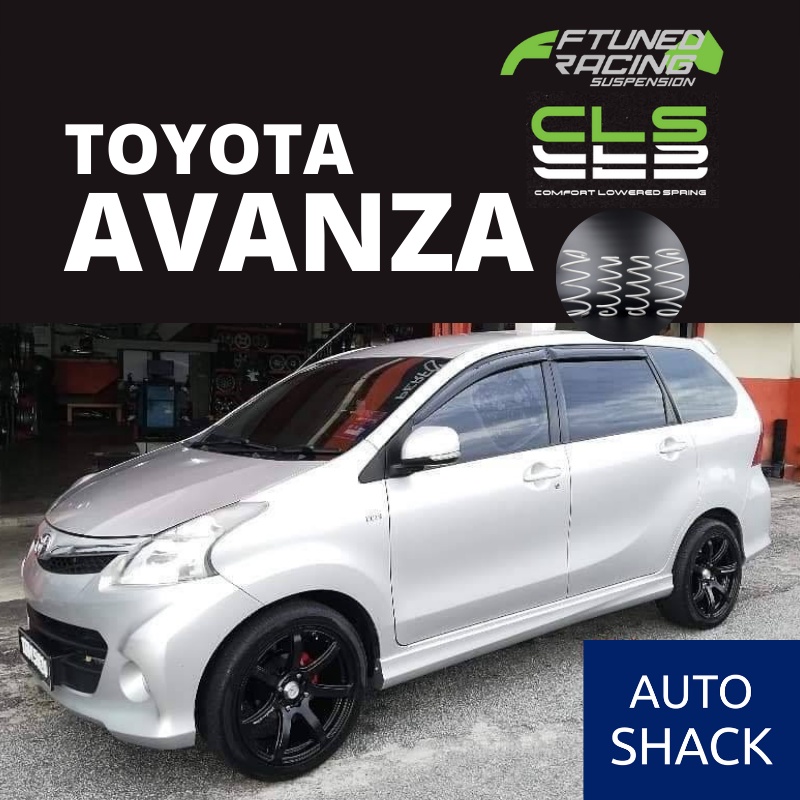 Toyota Avanza F Tuned CLS Series Comfort Lowering Spring Suspension ...
