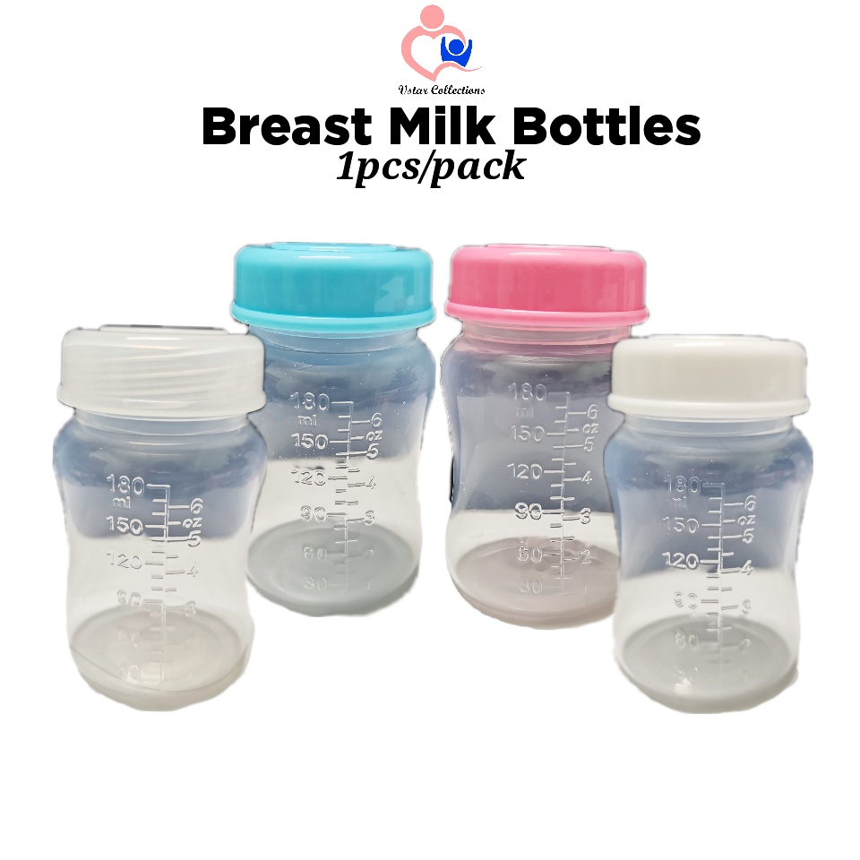 6oz/180ml Breast Milk Storage Bottle / Breast Feeding Bottle / Botol ...