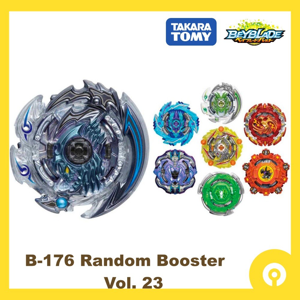 Takara Tomy Beyblade B-176 Random Booster Vol. 23 Random Set Toy ...