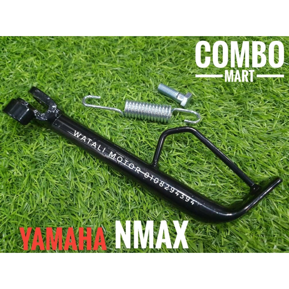 YAMAHA NMAX SIDE STAND / TONGKAT TEPI SET WITH SCREW AND SPRING ...