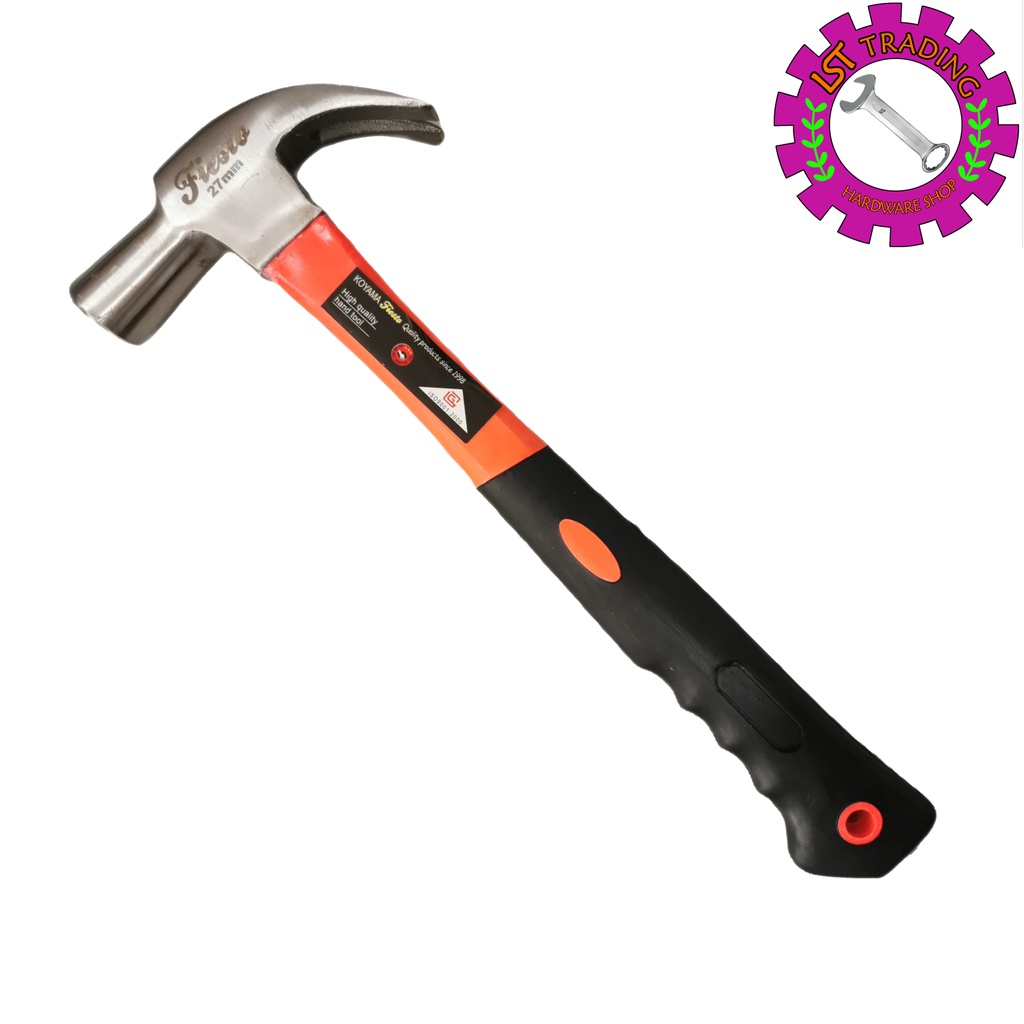 [SUPER OFFER] 27MM HAMMER / FIBERGLASS HAMMER / CLAW HAMMER / PEMUKUL ...