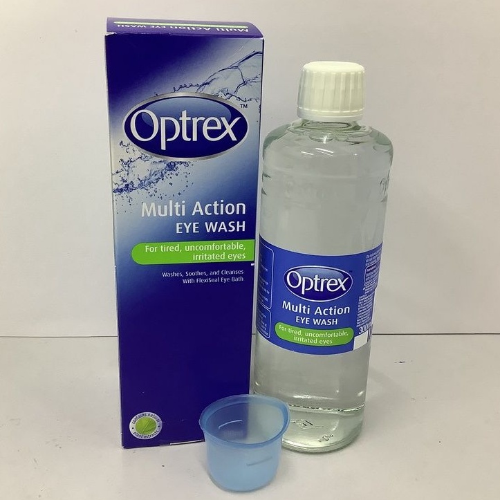 Optrex Multi Action Eye Wash (110ml, 300ml) | Shopee Malaysia
