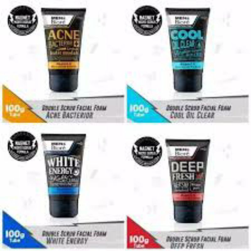 Men's BIORE - Double Scrub Facial Foam | Men's facial washing soap ...
