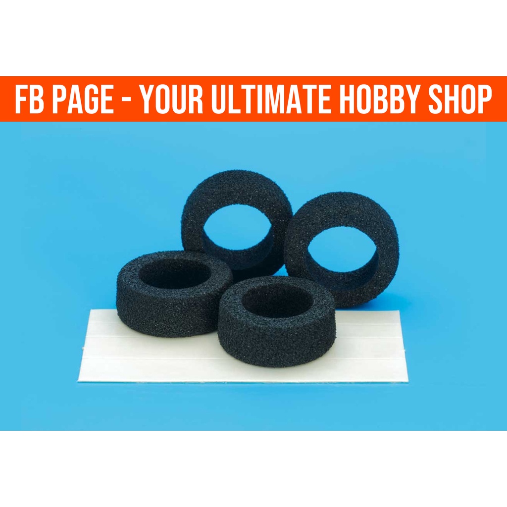 (MADE IN JAPAN) TAMIYA 15507 HG Low Rebound Sponge Tires (For Large ...