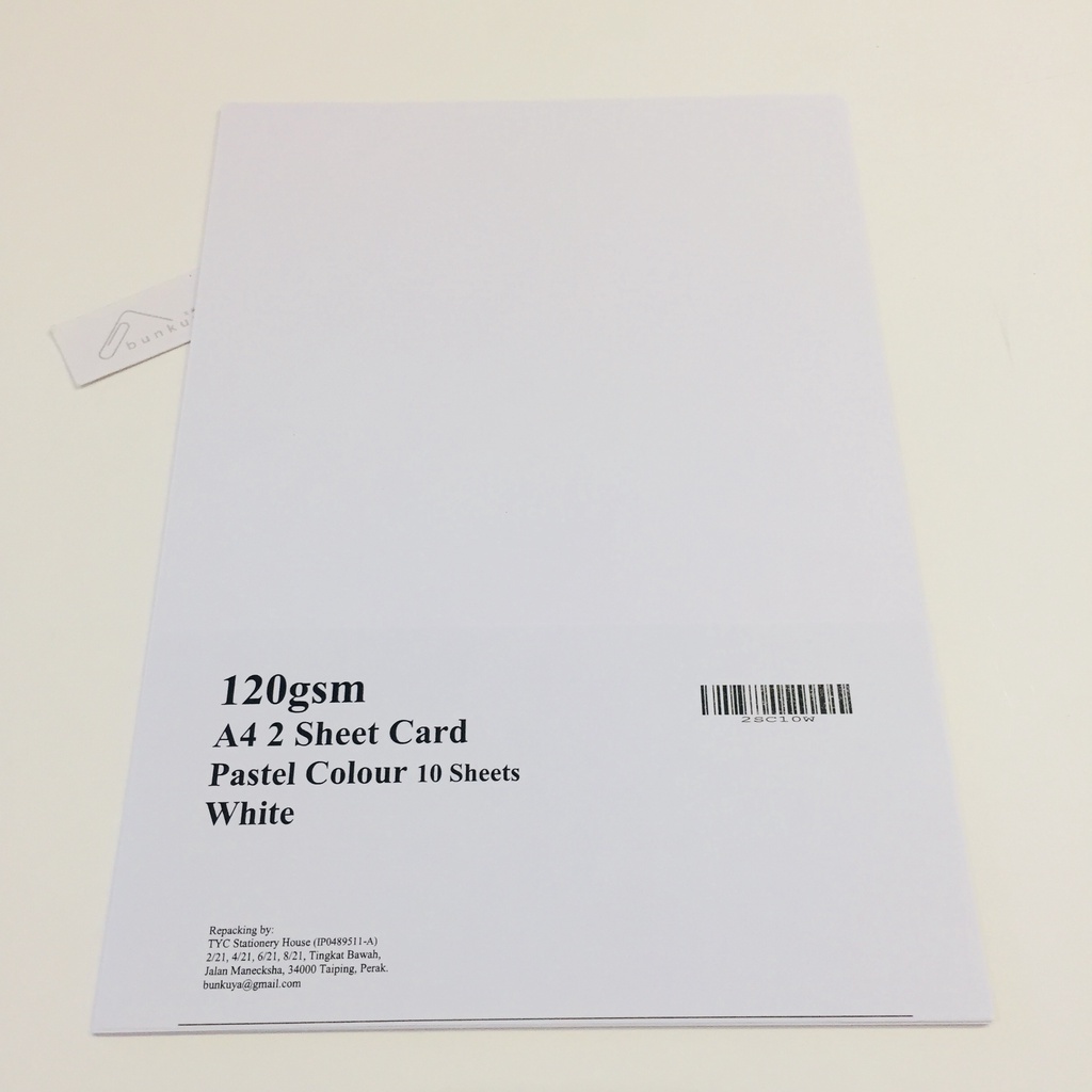 Pastel 2 Sheet Card 120gsm A4 | Shopee Malaysia