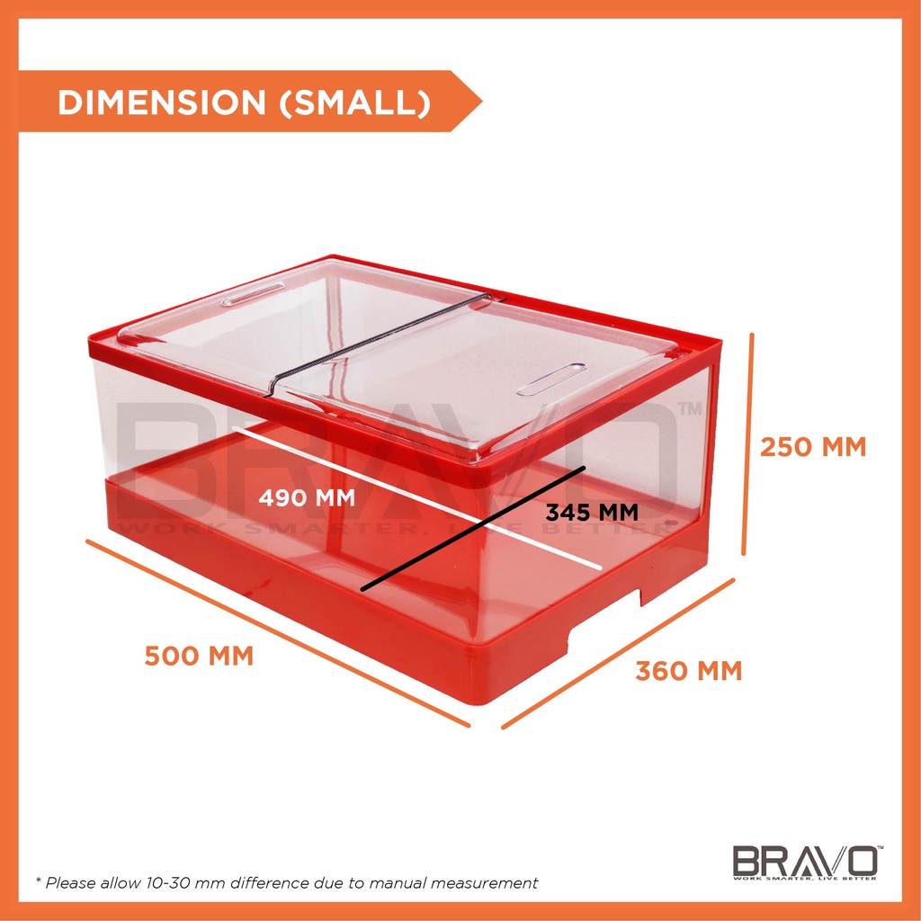 Balang Buah Balang Buah Potong Acrylic Fruit Case Bekas Buah-buahan ...