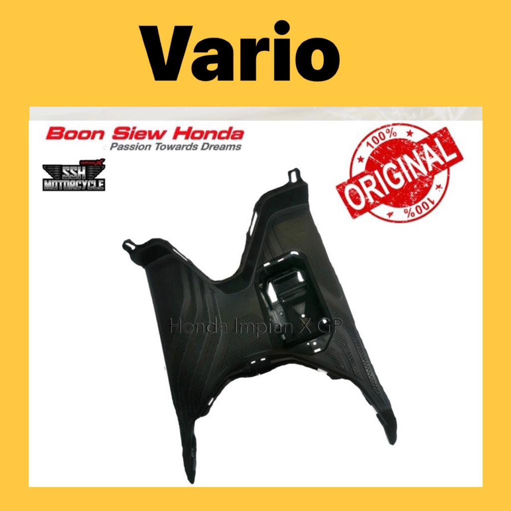 VARIO150 VARIO 150 STEP FLOOR INNER HITAM COVER UPPER MAIN STEP PLATE ...