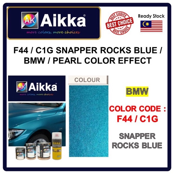 AIKKA BMW C1G SNAPPER ROCKS BLUE / Automotive Paint Basecoat / Car ...
