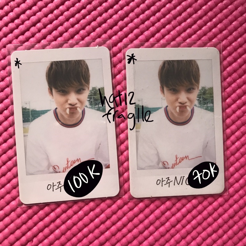 Mingyu Potato (pc photocard svt seventeen aju nice very album) | Shopee ...