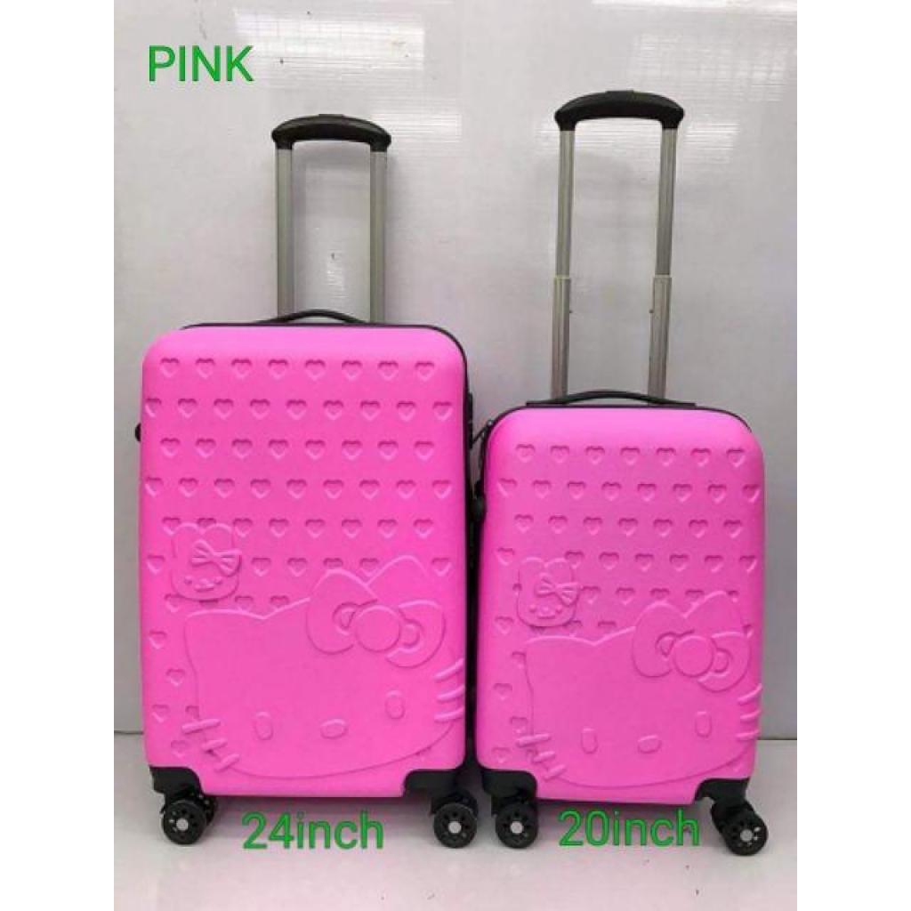 Hello kitty Luggage 2IN1 set 20 inch + 24 inchello kitty Luggage 2IN1 ...