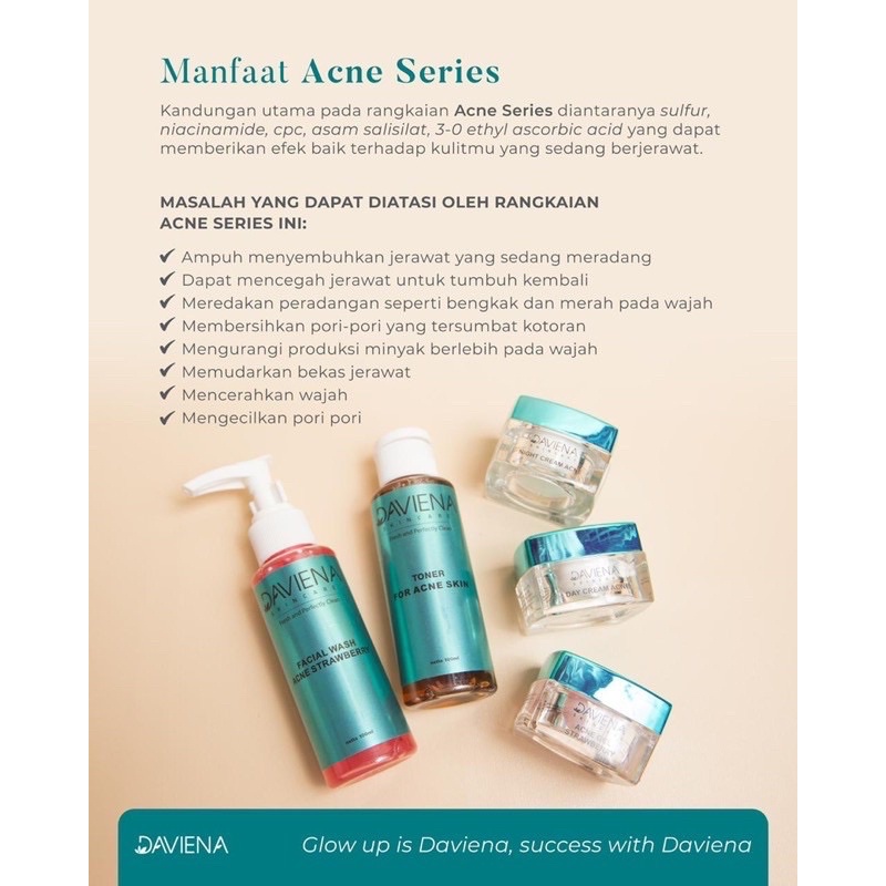 Daviena SKINCARE acne series | Shopee Malaysia