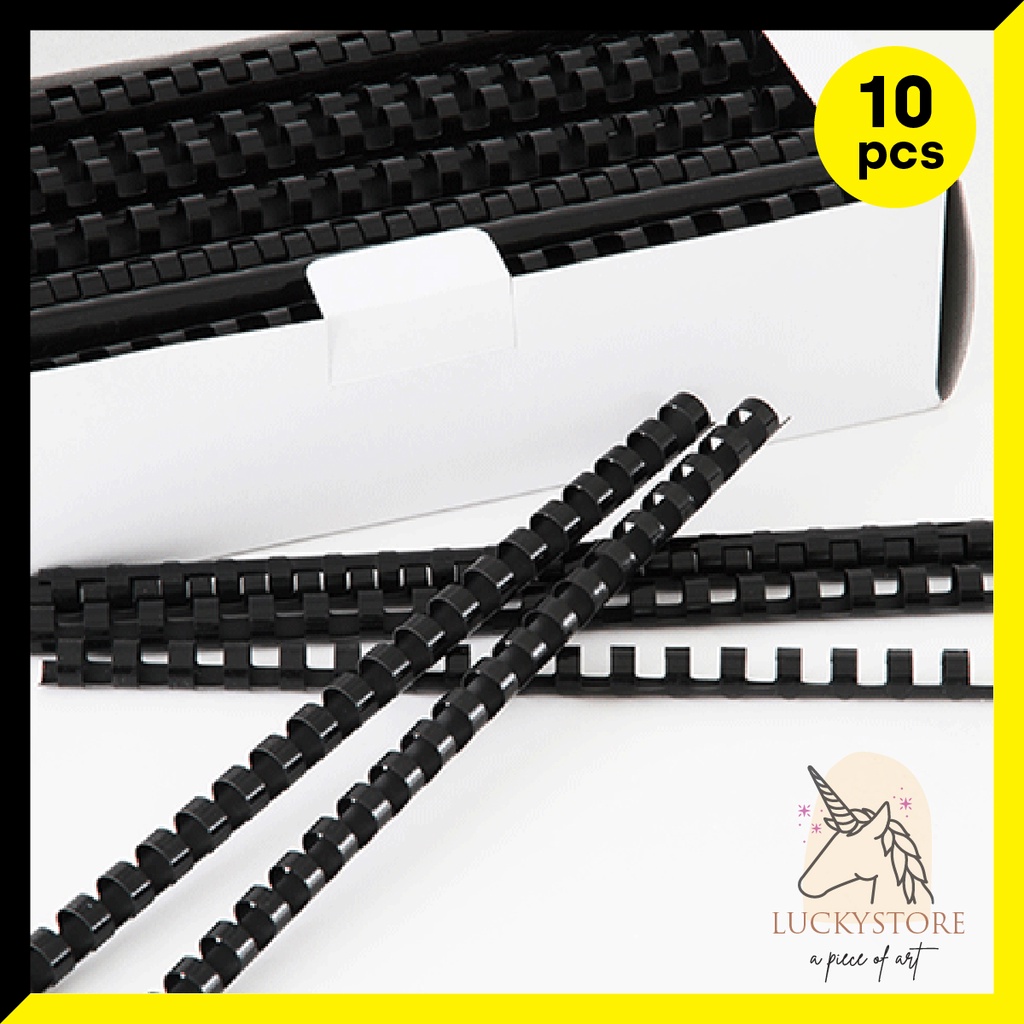 COMB BINDING 10pcs (8mm / 10mm / 12mm /14mm) | Shopee Malaysia
