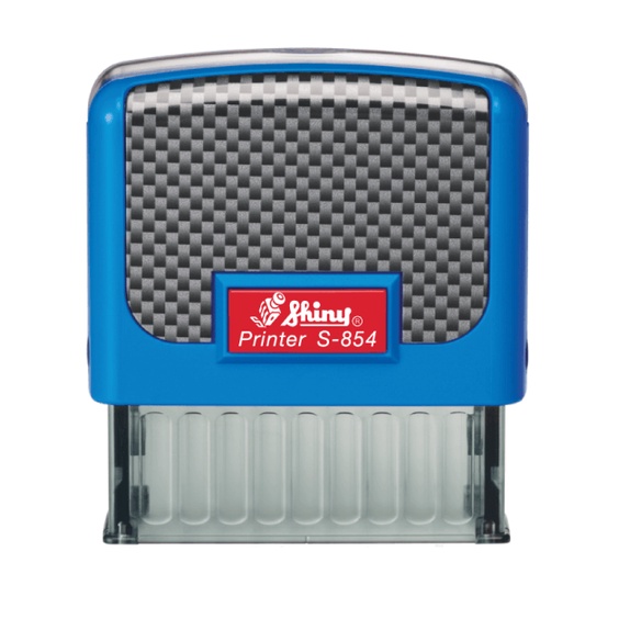 SHINY SELF INKING RUBBER STAMP S-854 (22 X 58MM) | Shopee Malaysia