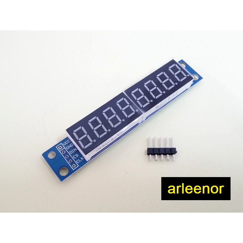 MAX7219 8-digit 7-segment LED display module | Shopee Malaysia