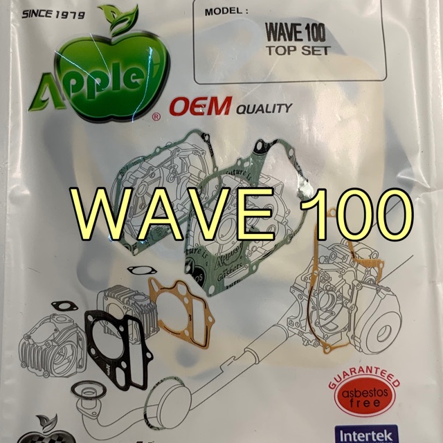 Honda Wave100 Engine Top Set Gasket | Shopee Malaysia