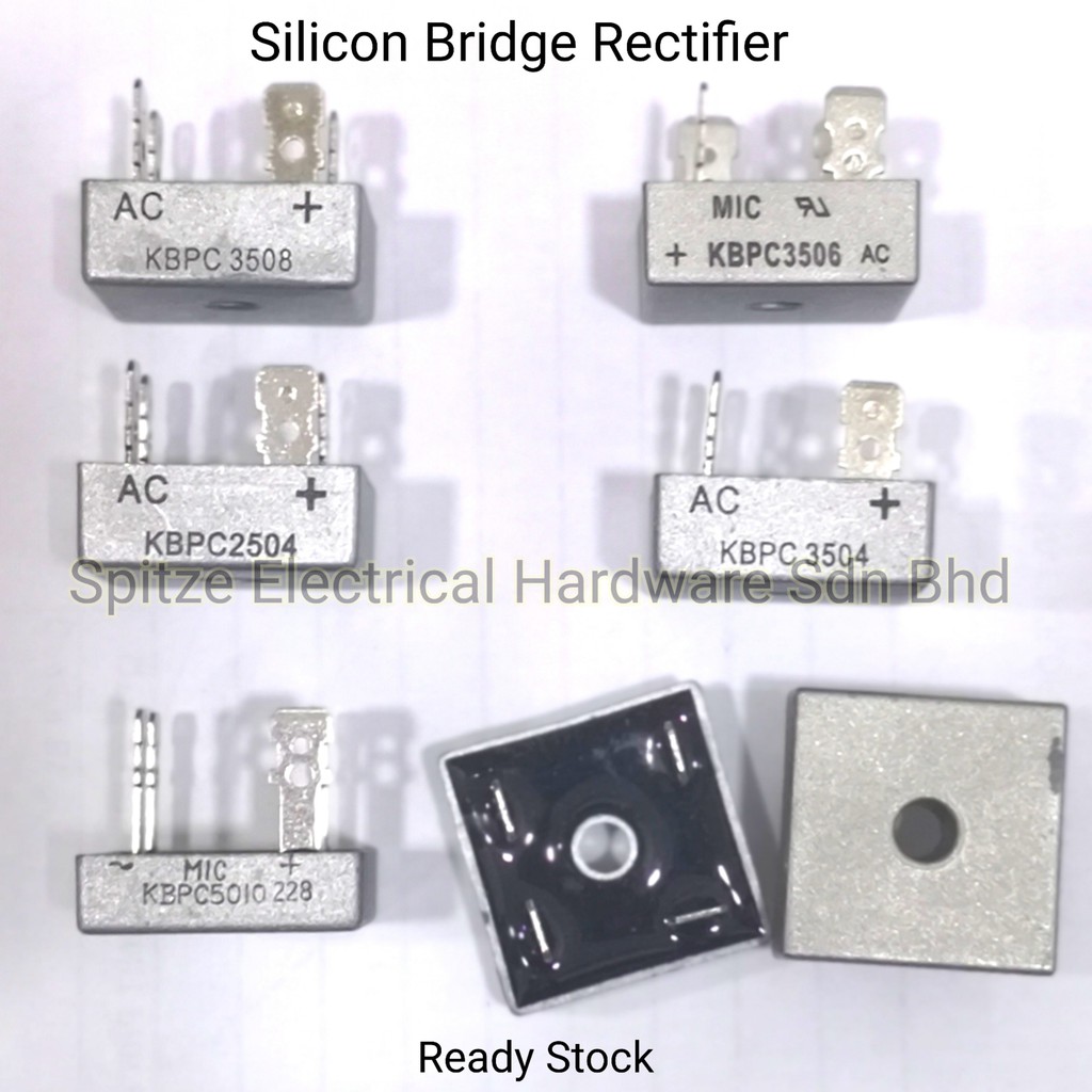 KBPC 2504 3504 3506 3508 5010 BRIDGE RECTIFIER / diode Silicon Square ...