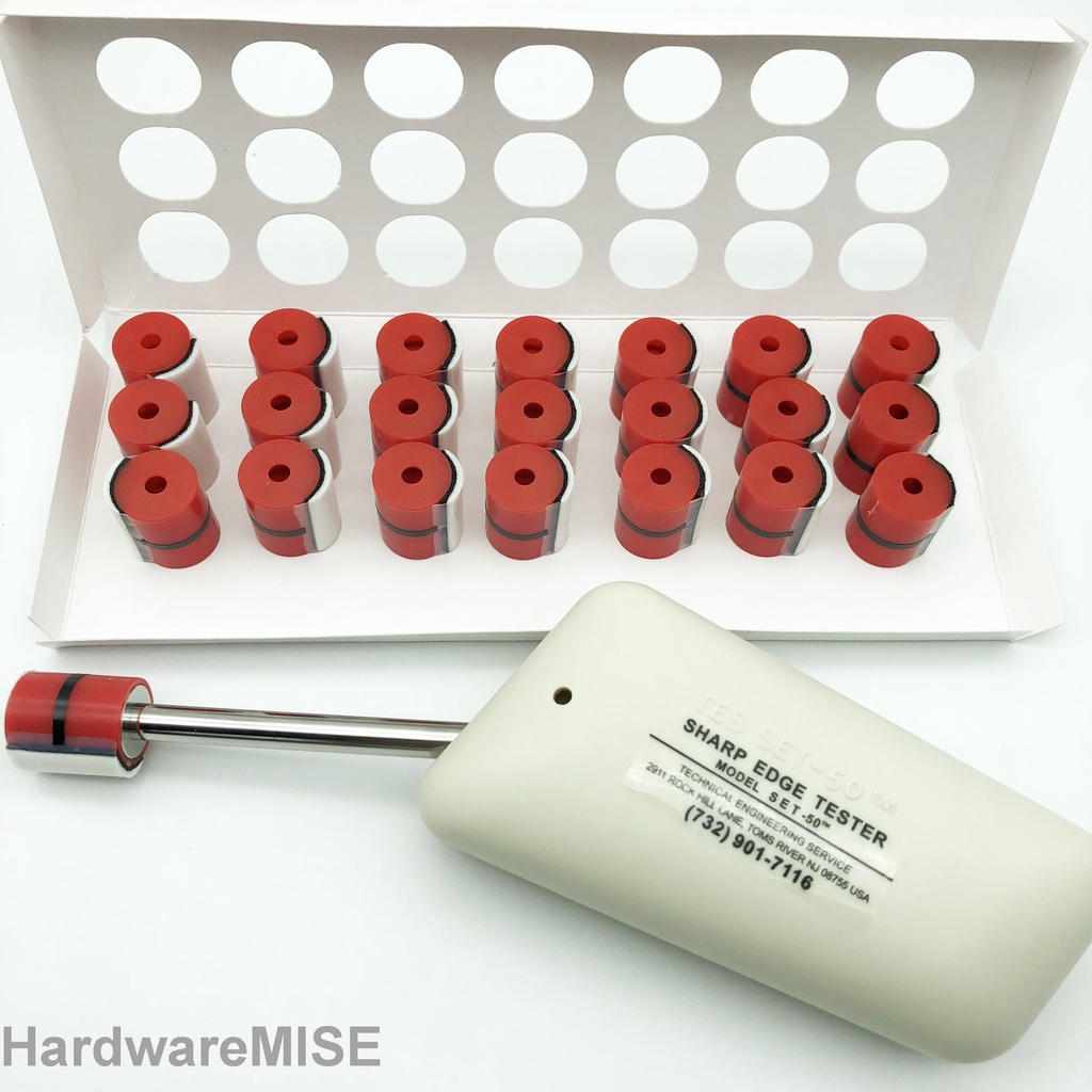 Sharp Edge Tester SET-50 C/w 22 or 43pcs Tape Cap TC-3 | Shopee Malaysia