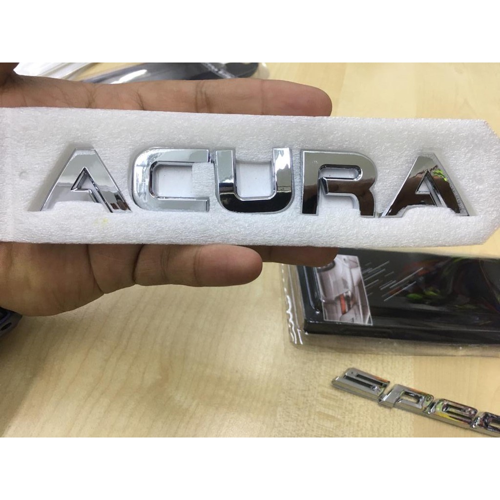 EMBLEM ACURA LOGO HONDA ACURA | Shopee Malaysia