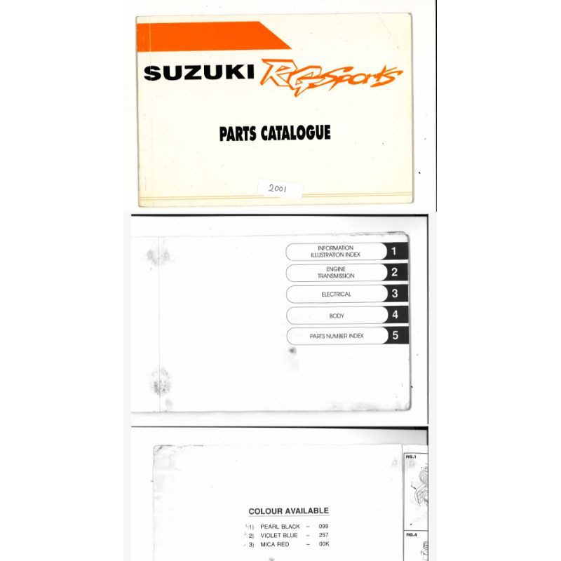 Suzuki RGS RGV RGX Manual PDF by Email / Whatsapp | Shopee Malaysia
