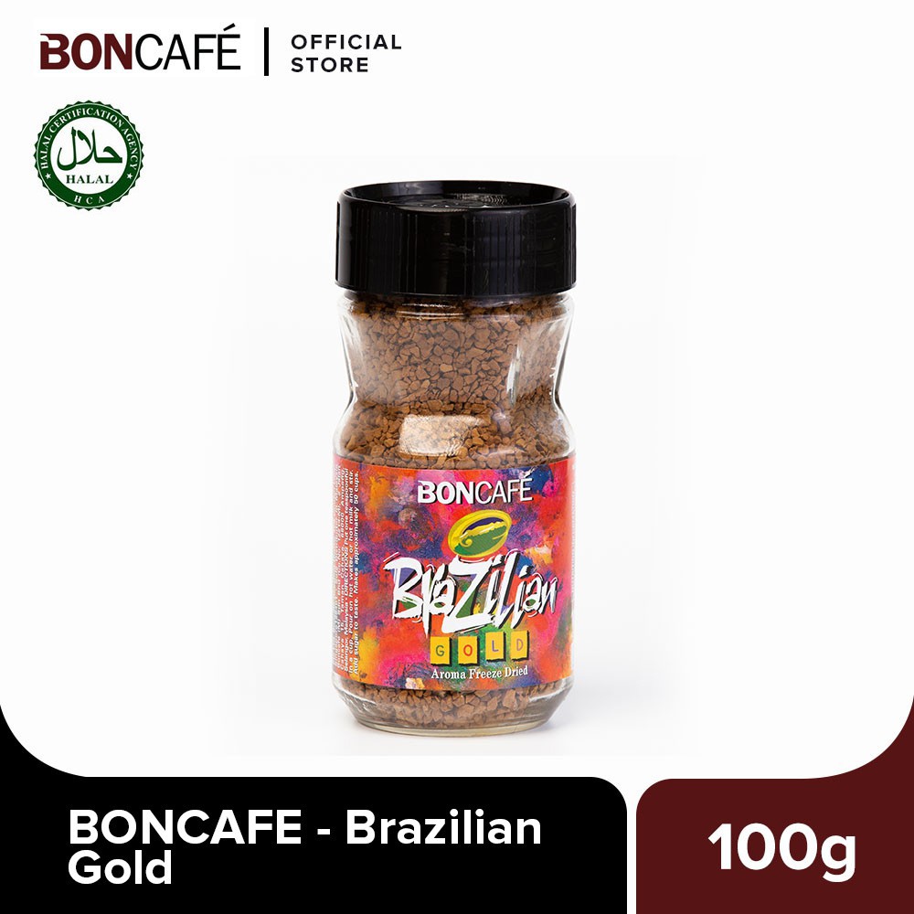 Boncafe Brazilian Gold Instant Coffee 100/200 Gram | Shopee Malaysia