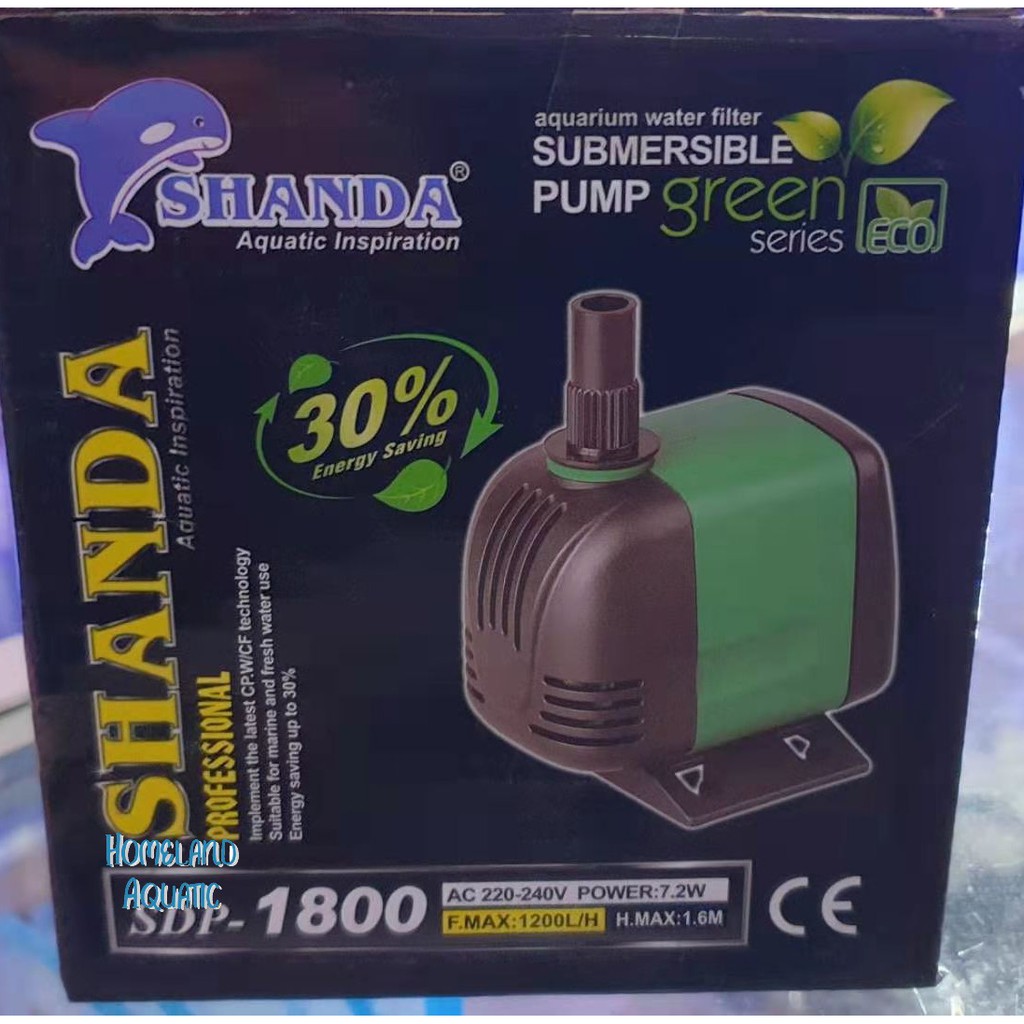 Shanda Submersible Pump for Aquarium (SDP-800/SDP-1800/SDP-2800/SDP ...