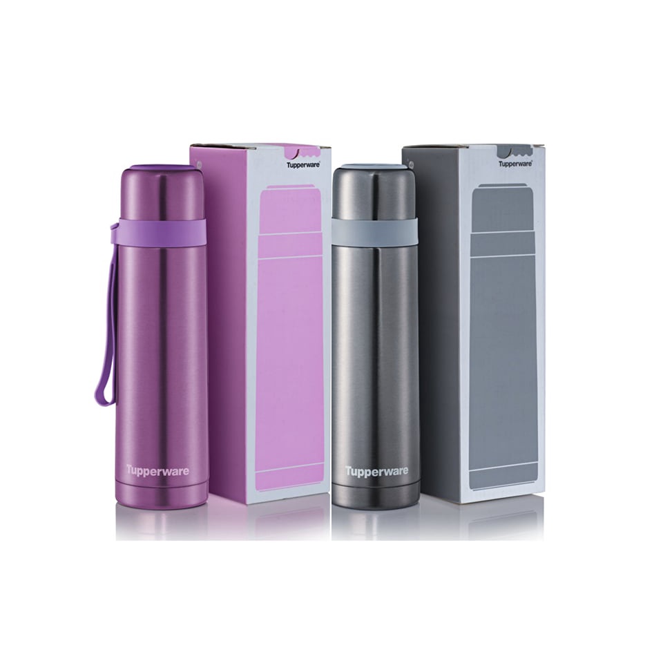 READY STOCK🔥PAYLESS 90x Tupperware Duo Tup Thermal Flask 500ml / 🔥New ...