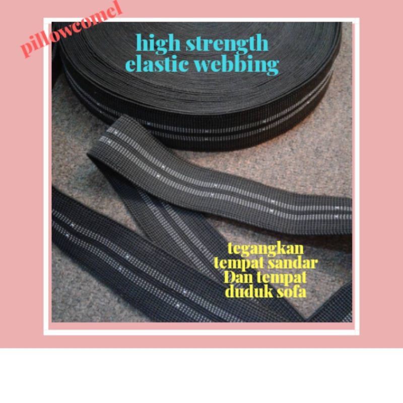 Webbing elastic high strength getah sofa 2 inch | Shopee Malaysia